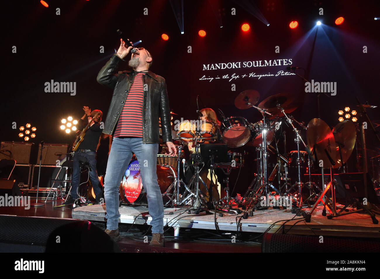 München, Deutschland. 07 Nov, 2019. Die Musiker Chris Thompson an einem ...