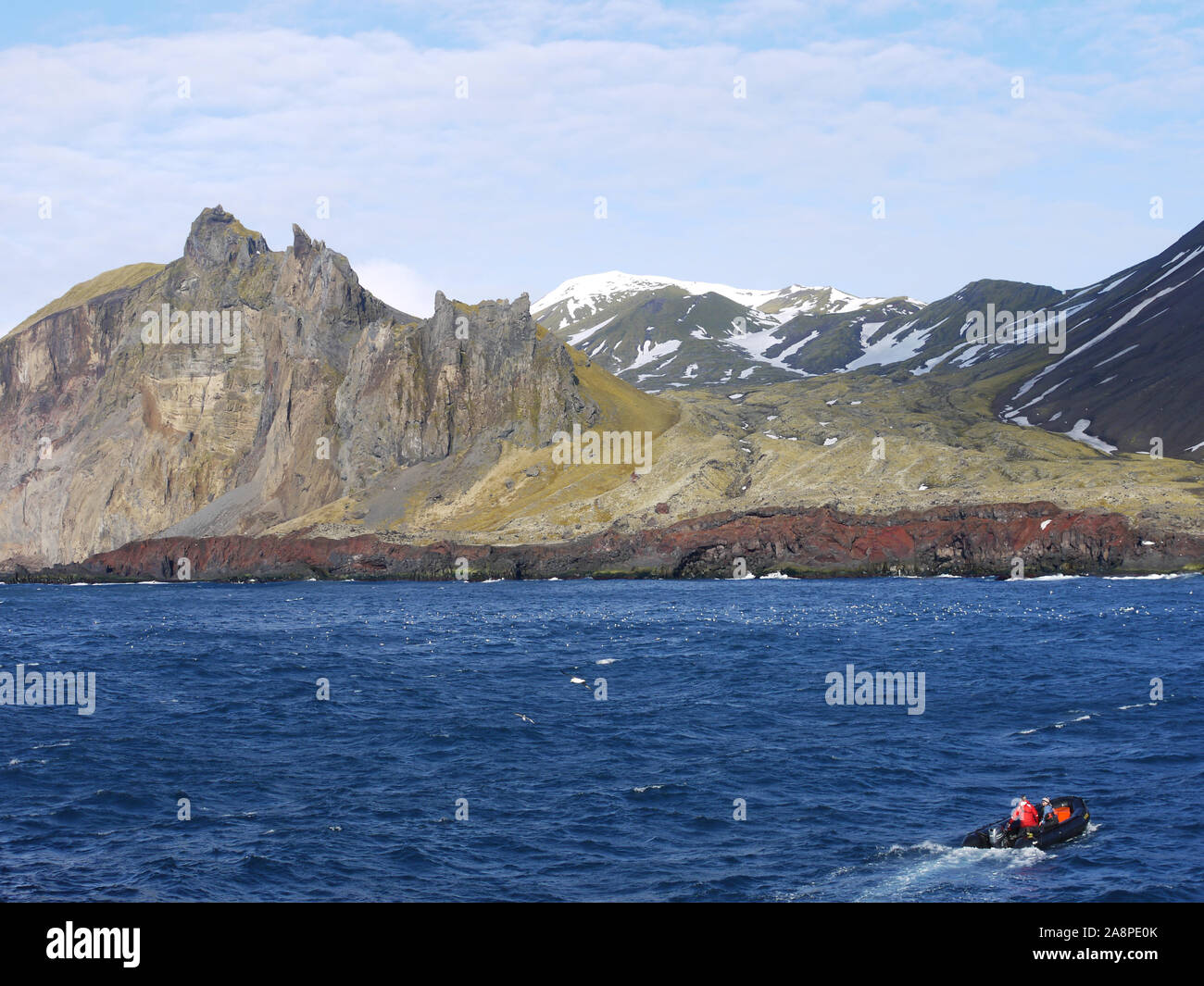 Jan Mayen Insel eine Norwegische vulkanische Insel im Arktischen Ozean ...