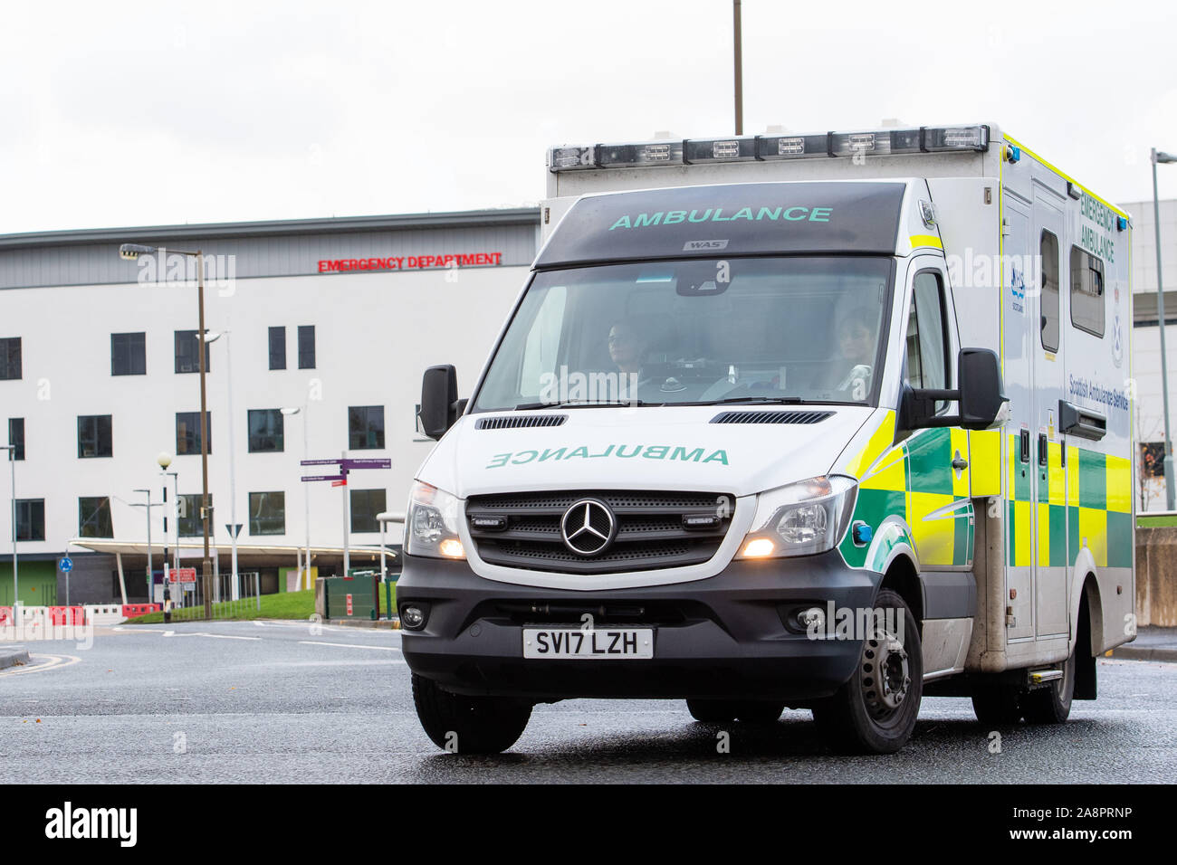 Notaufnahme, ERI, A&E, Unfall und Notfall, Royal Infirmary Edinburgh ...