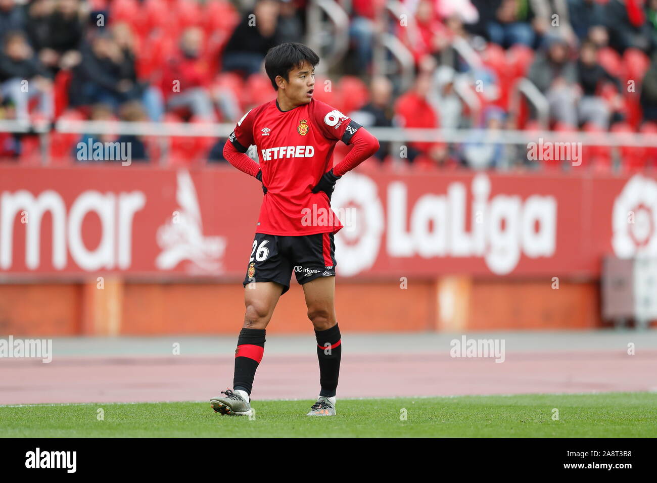 Palma de Mallorca, Spanien. 10 Nov, 2019. Takefusa Kubo (Mallorca) Fußball: Spanisch "La Liga ...