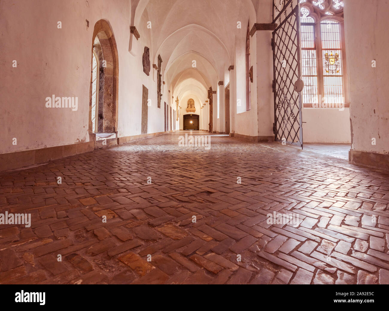 Dom St. Liborius in Paderborn, Kreuzgang. Nordrhein-westfalen ...