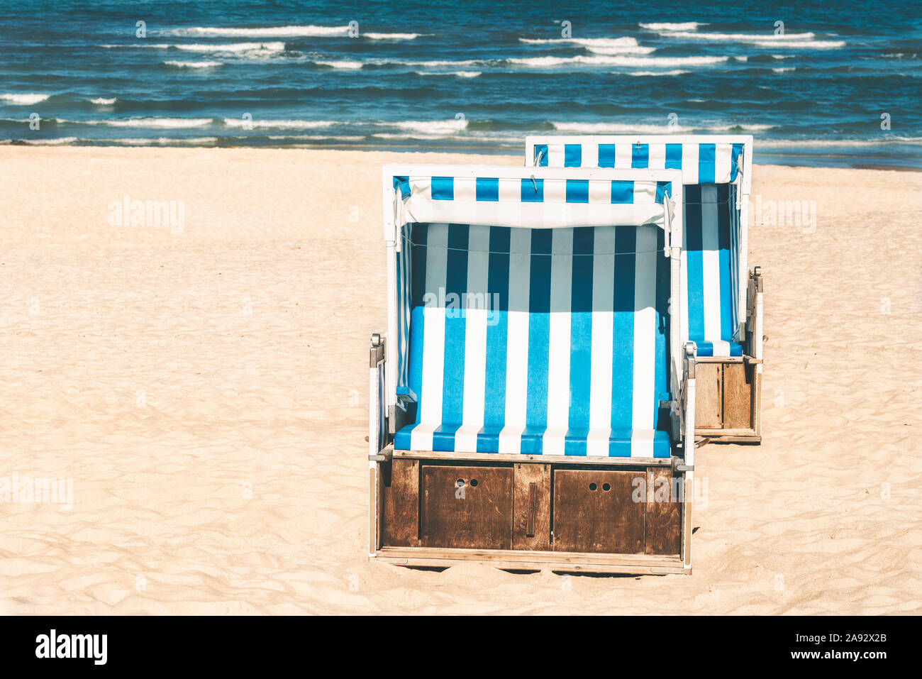 Nordseeinsel strandkorb -Fotos und -Bildmaterial in hoher Auflösung – Alamy