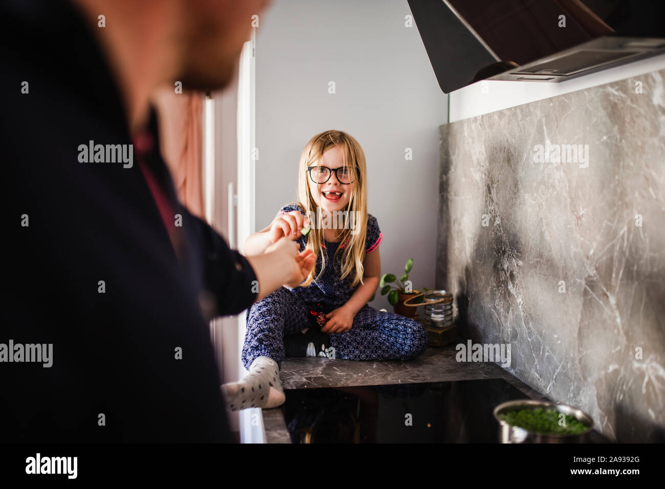 Häusliche Küche Stockfotos und -bilder Kaufen - Alamy