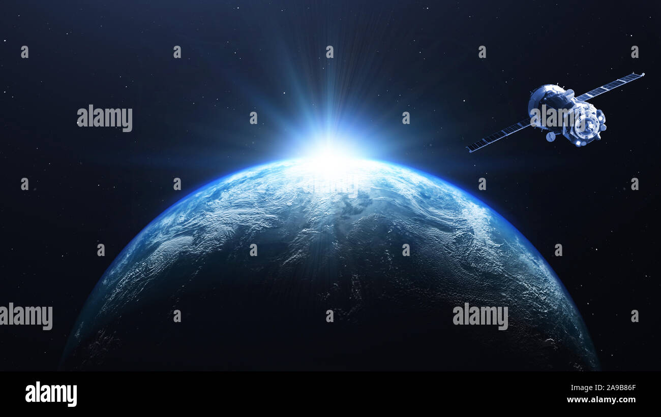 Earth satellite station -Fotos und -Bildmaterial in hoher Auflösung – Alamy