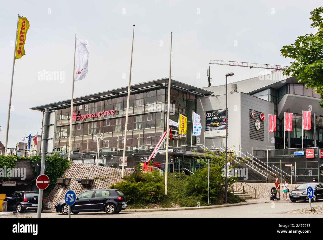 Sparkassen-Arena Event Halle, ehemals Ostseehalle, Kiel, Schleswig ...