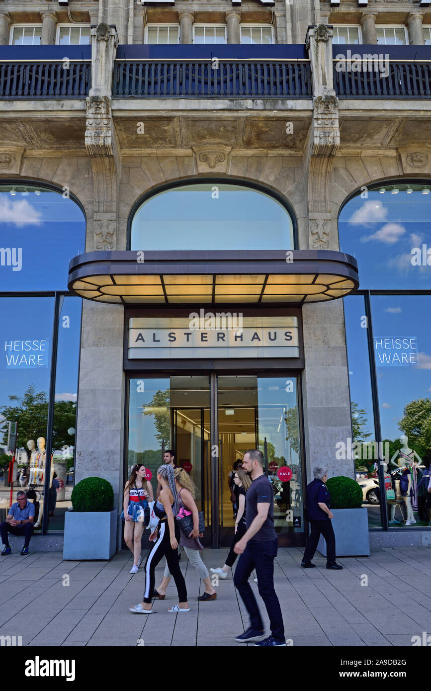 Germany hamburg department store alsterhaus -Fotos und -Bildmaterial in ...