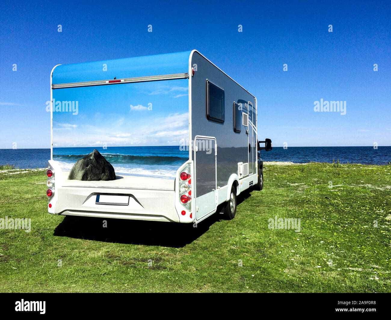 Wohnmobilpark am strand -Fotos und -Bildmaterial in hoher Auflösung – Alamy