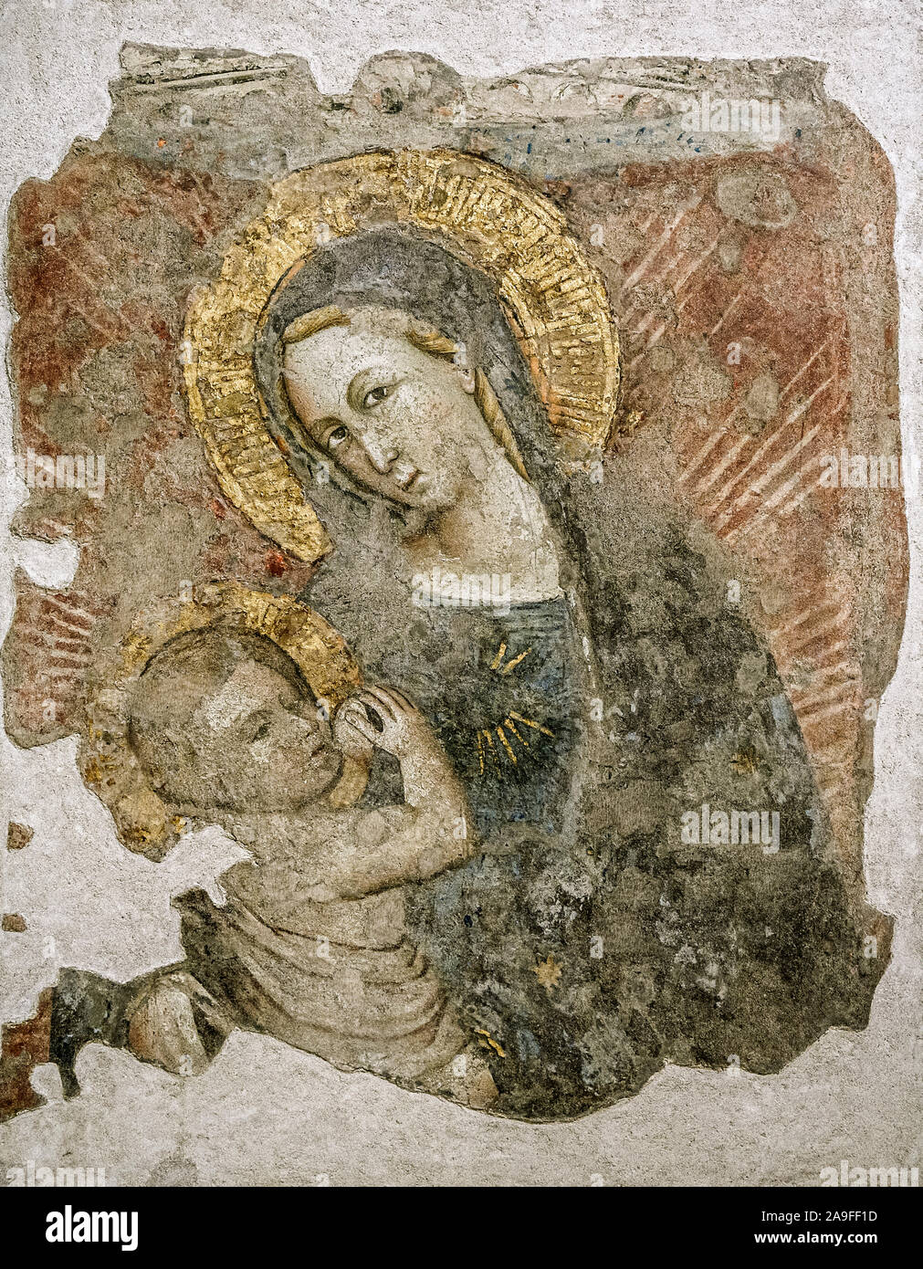 Madonna der demut 1360 maestro da tossino -Fotos und -Bildmaterial in hoher Auflösung – Alamy