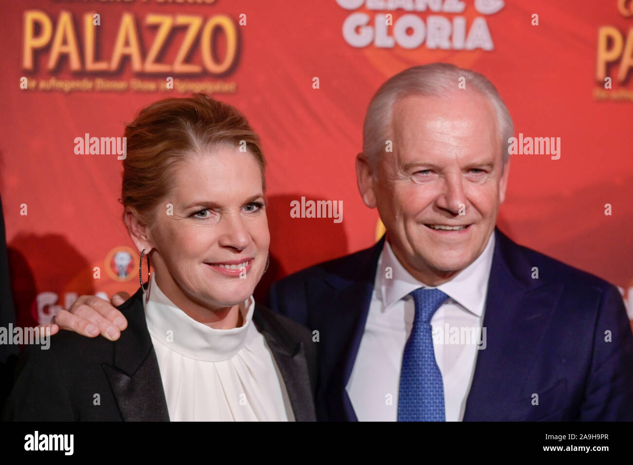 Hamburg, Deutschland. 15 Nov, 2019. Cornelia Poletto, Sternekoch, und ihr Freund Rüdiger Grube ...