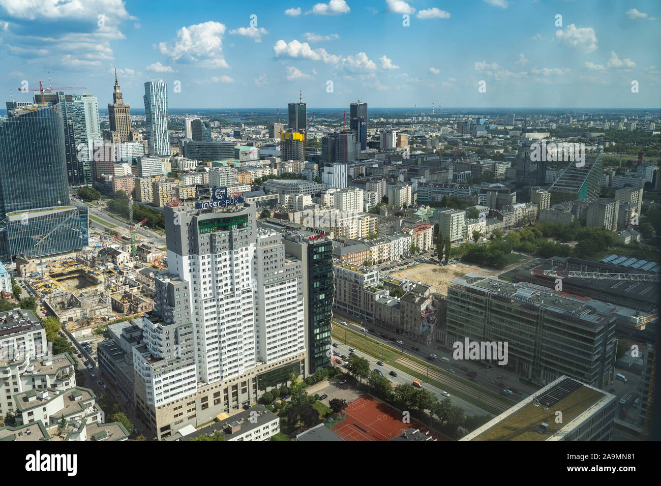 Das Zentrum Von Warschau Stockfotos und -bilder Kaufen - Alamy