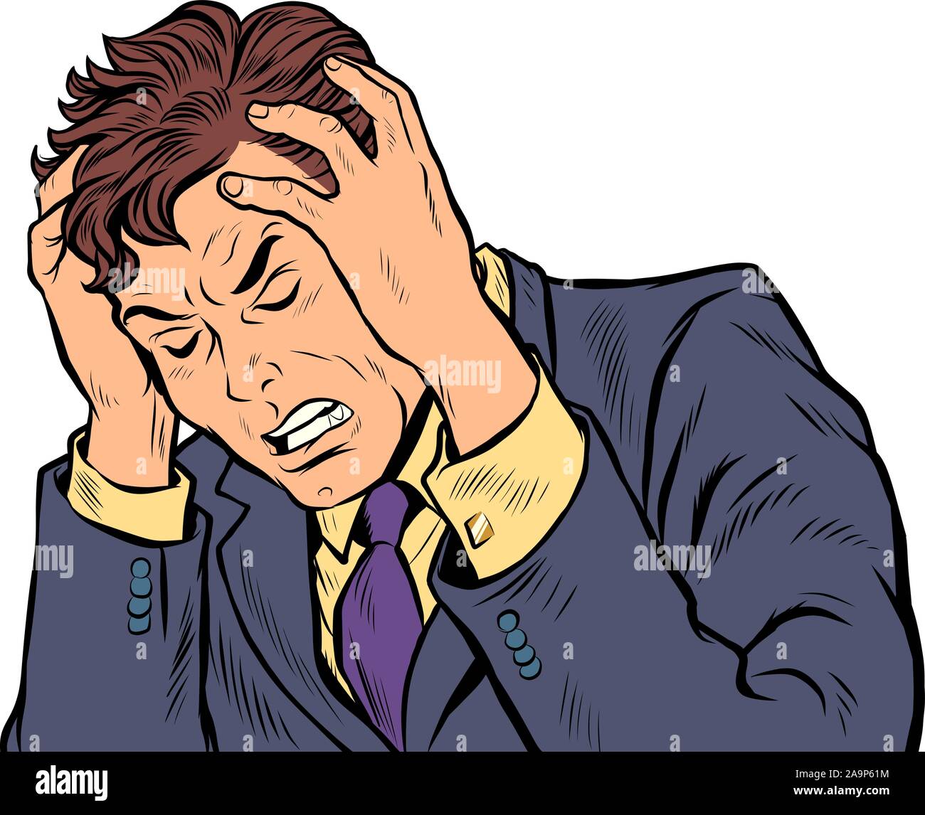Comic stress -Fotos und -Bildmaterial in hoher Auflösung – Alamy