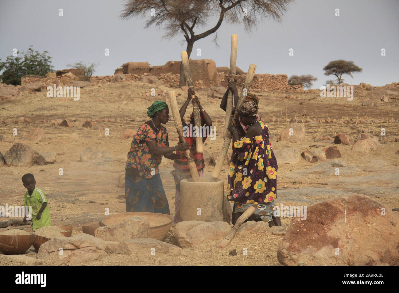 Piler le mil -Fotos und -Bildmaterial in hoher Auflösung – Alamy