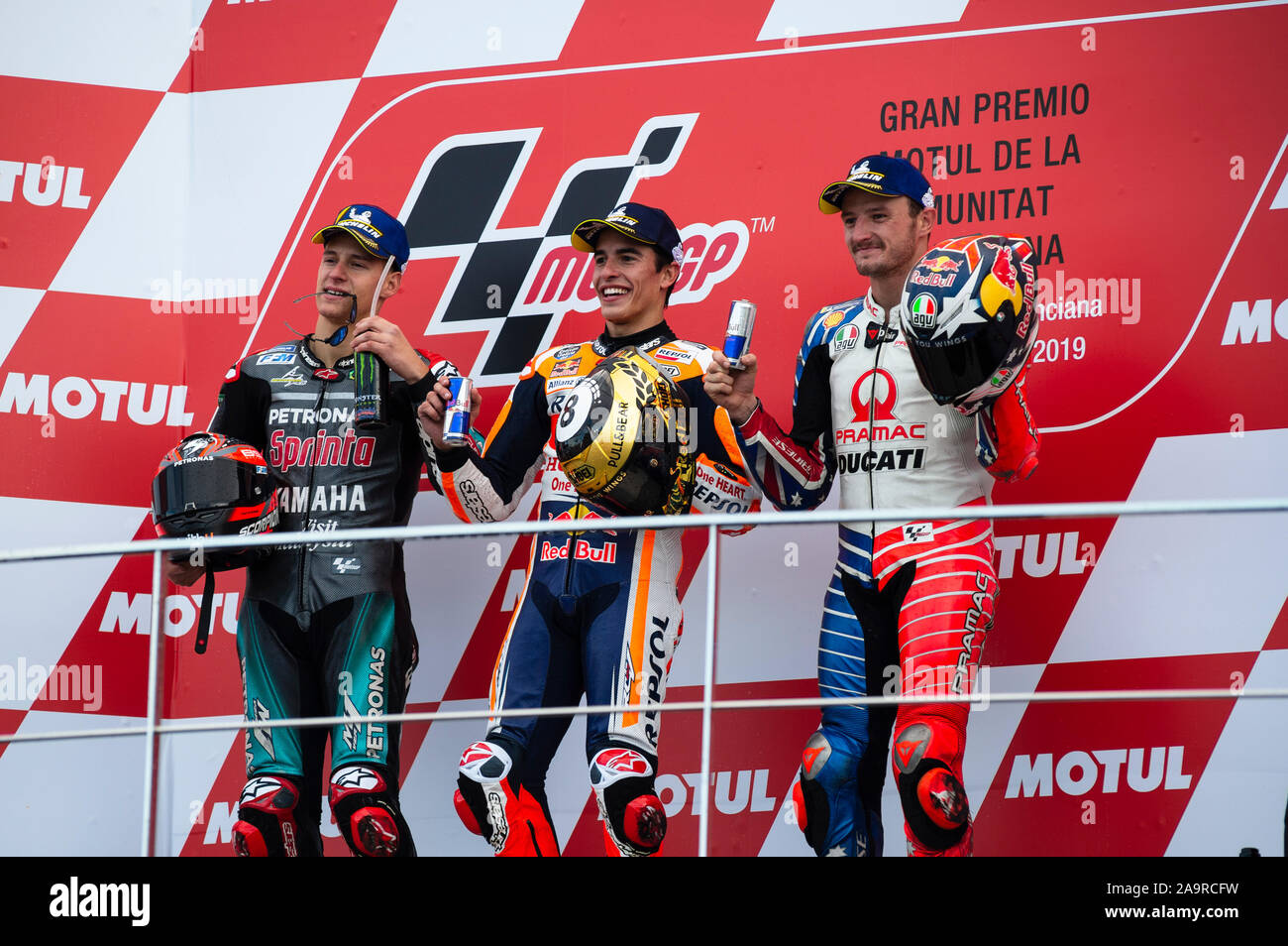 Circuit Ricardo Tormo, Valencia, Spanien. 17. Nov, 2019. Valencia ...