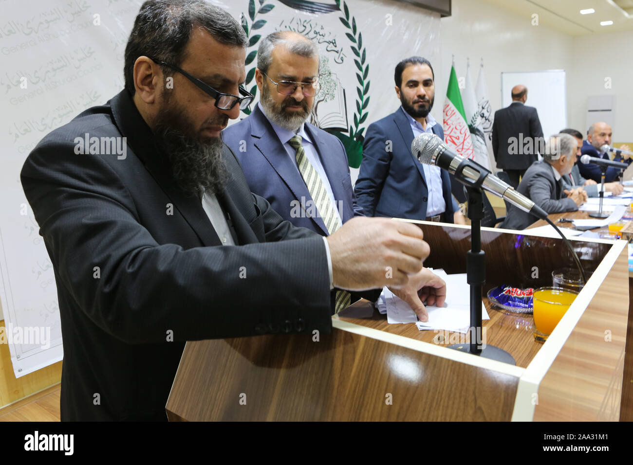 November 18, 2019: Bab al-Hawua, Syrien. 18. November 2019. Das ...