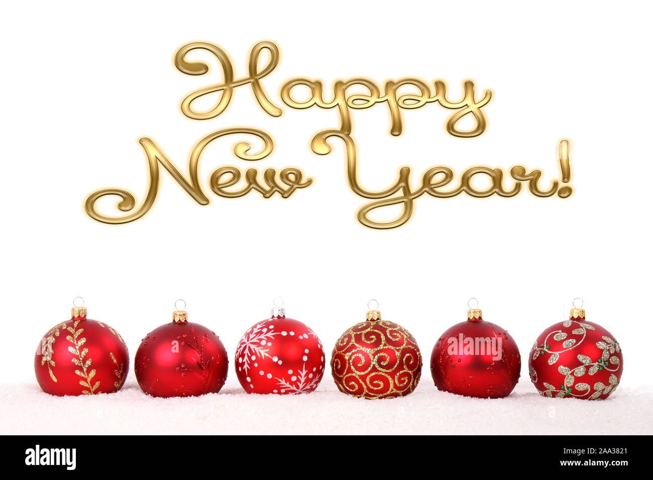 Happy New Year Karte
