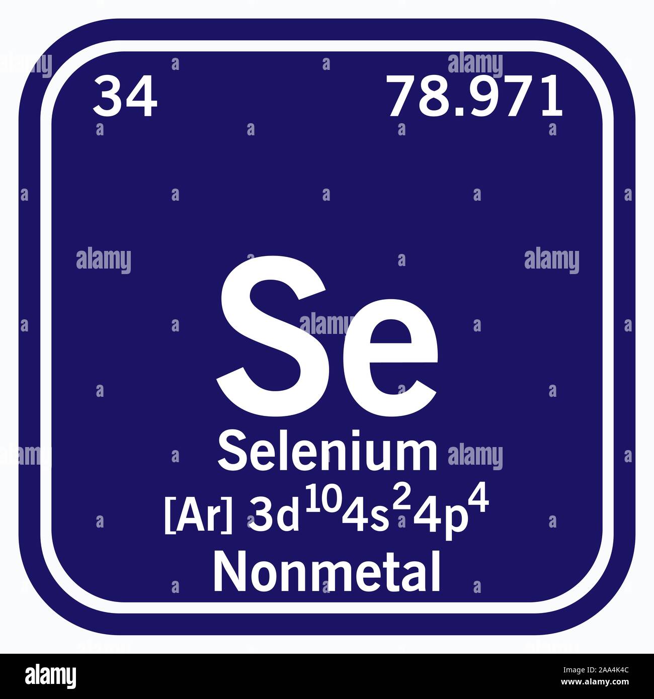 Selenium Chemical Element Stockfotos und -bilder Kaufen - Alamy