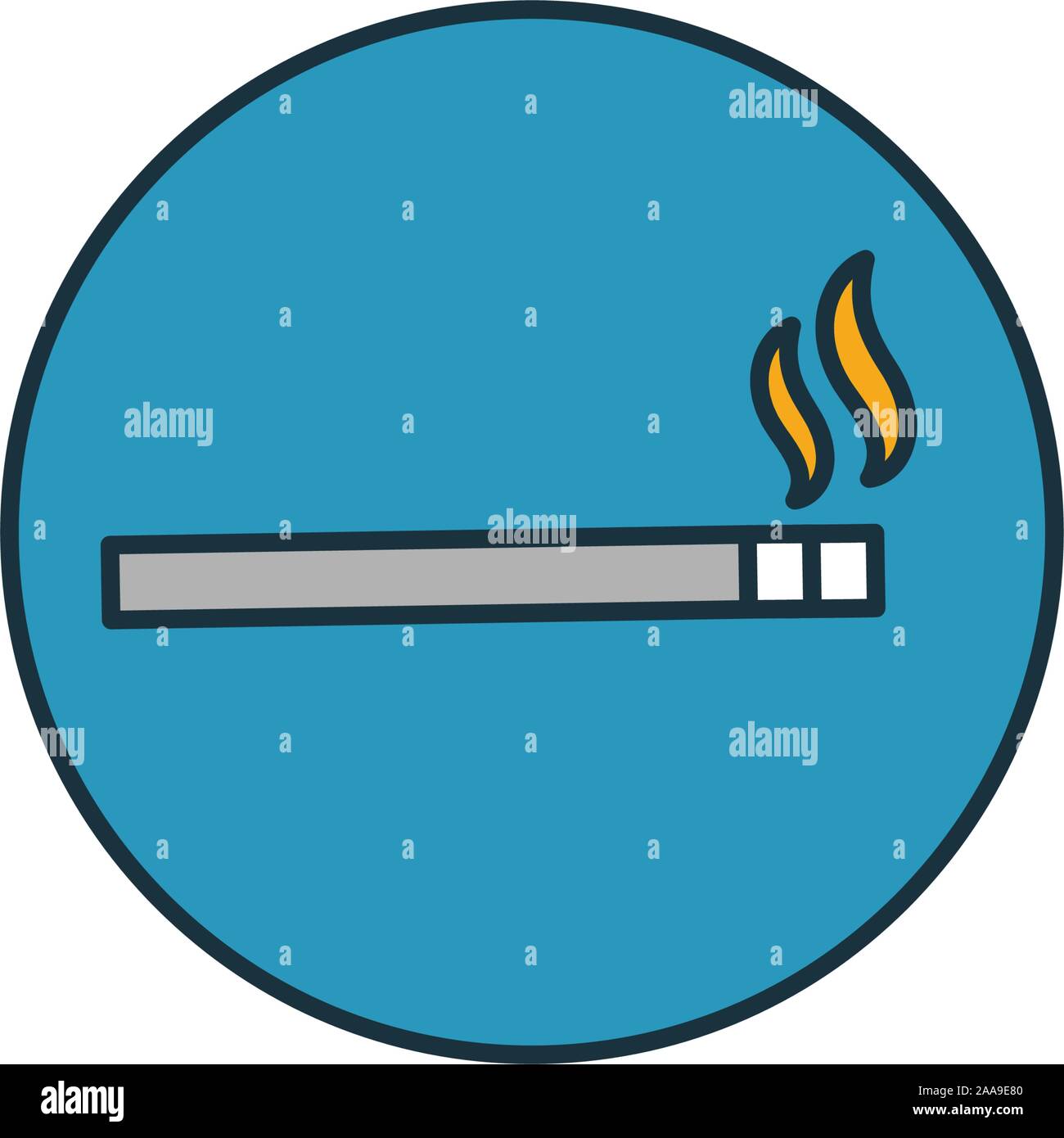 Rauchen Symbol. Einfaches Element vom Shopping Center Zeichen icons ...