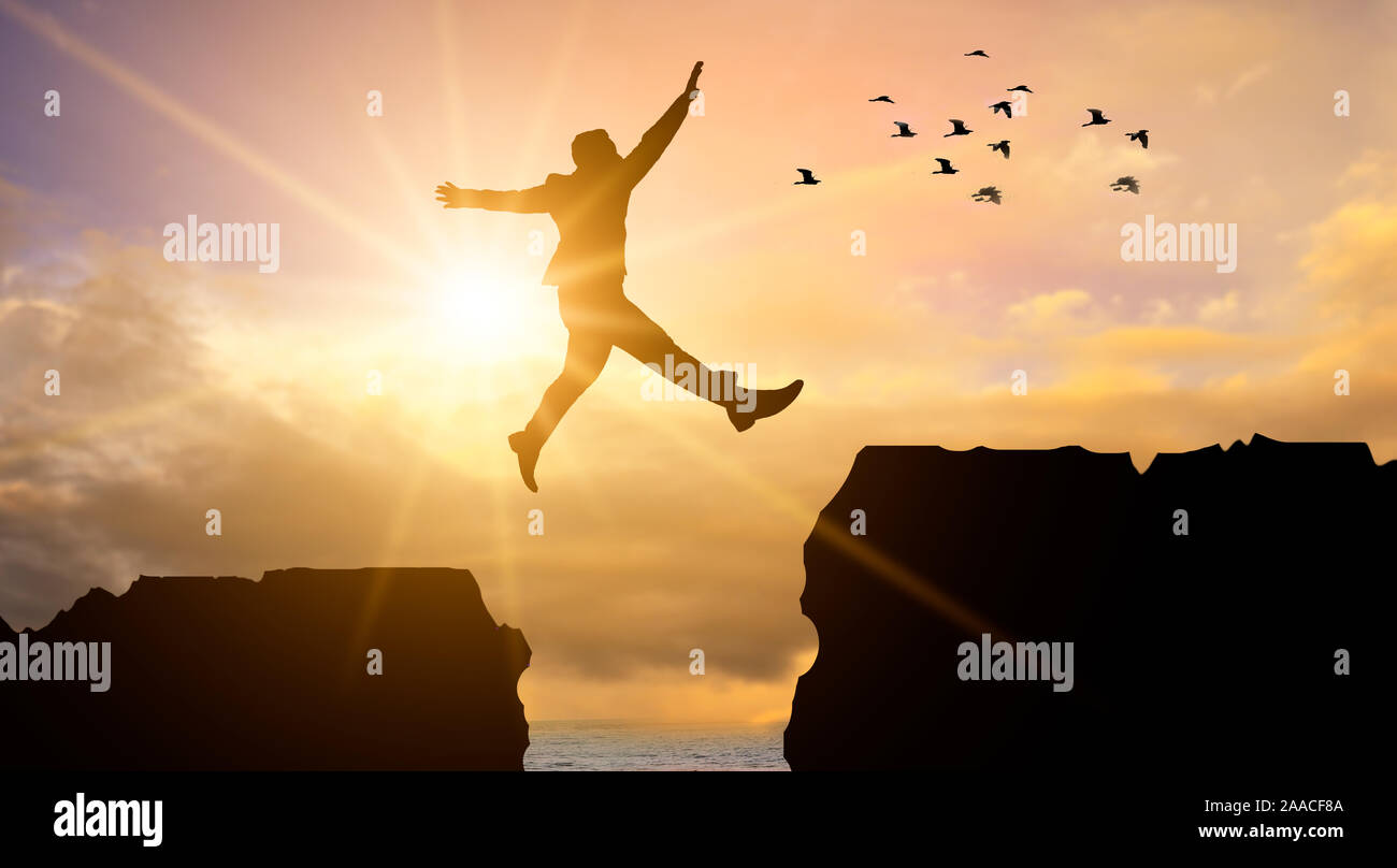 Mut und sprung -Fotos und -Bildmaterial in hoher Auflösung – Alamy