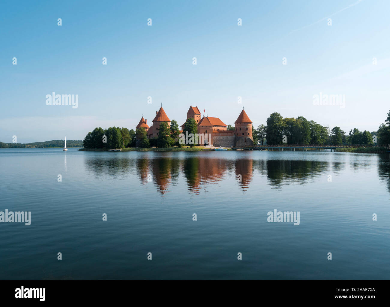 Insel Mit Schloss Stockfotos und -bilder Kaufen - Alamy