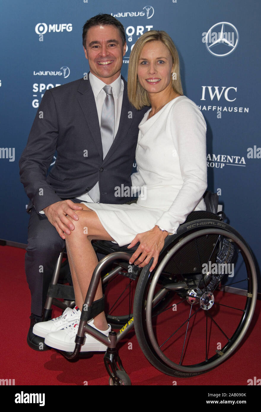 Zürich, Schweiz - 23 November, 2019: Laureus Charity Nacht mit Edith ...