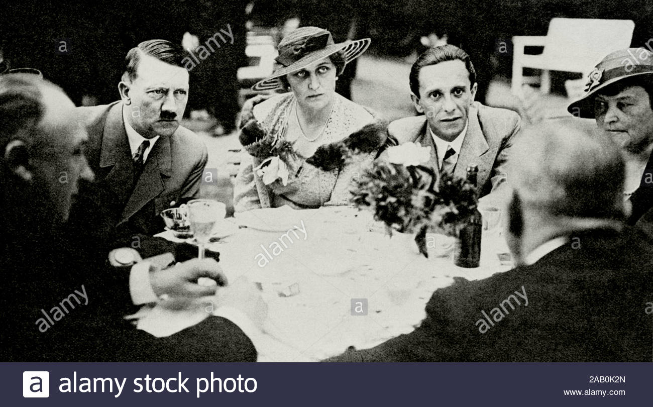 Joseph Goebbels Magda Goebbels Stockfotos und -bilder Kaufen - Alamy