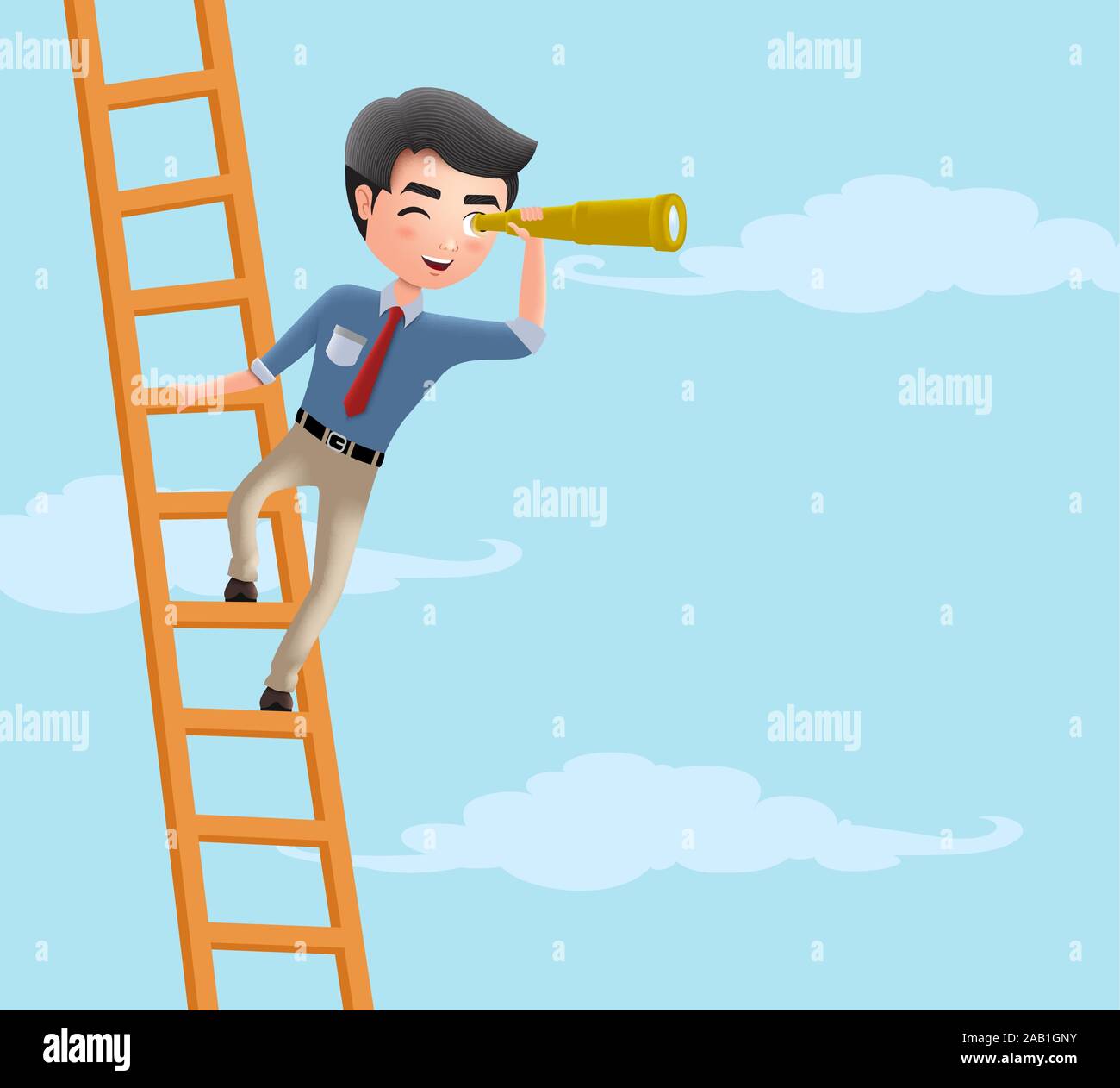 The ladder of fortune -Fotos und -Bildmaterial in hoher Auflösung – Alamy