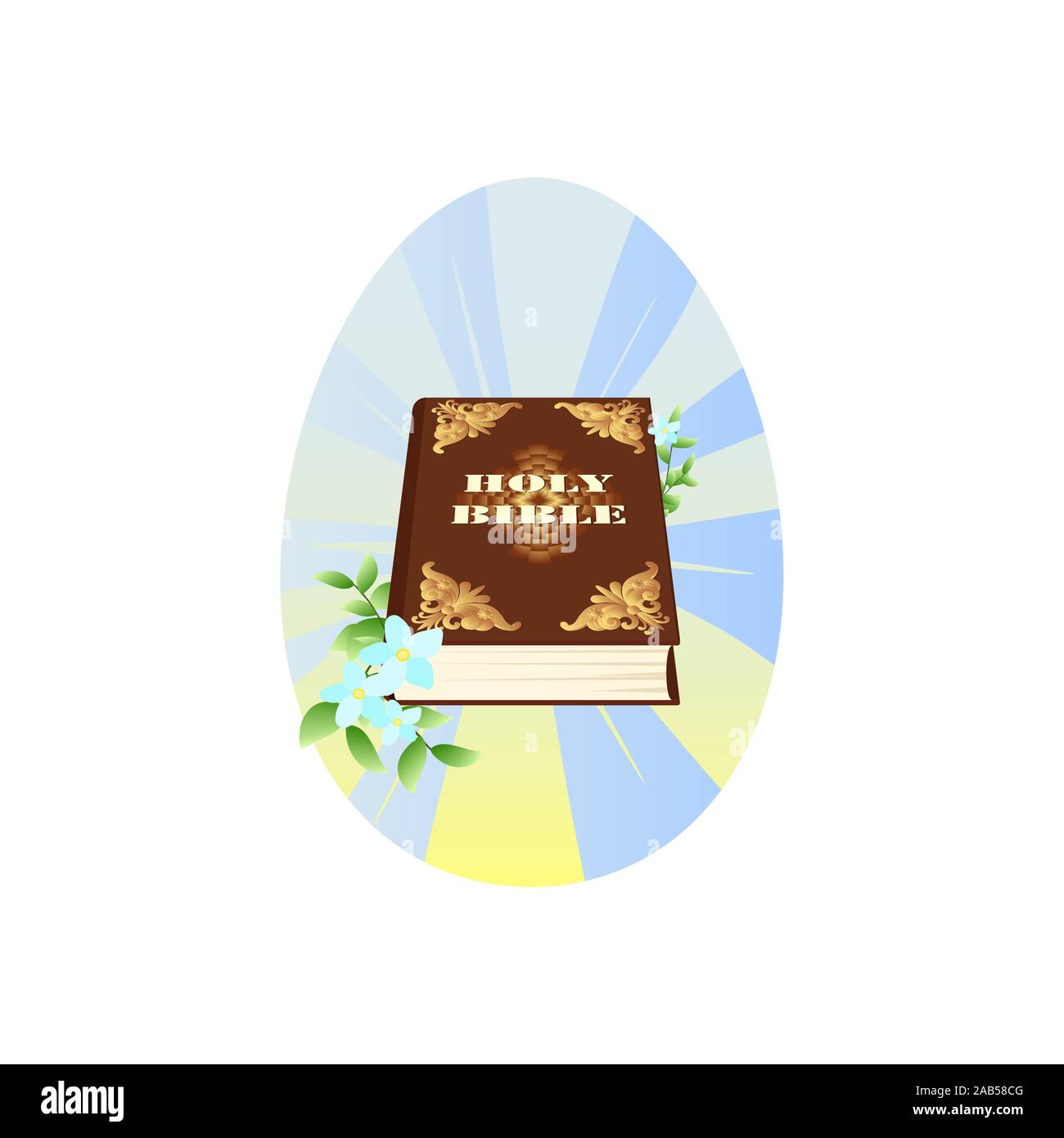 Heilige Bibel Vektor. Die heilige Schrift. Der Heiligen Schrift Stock ...