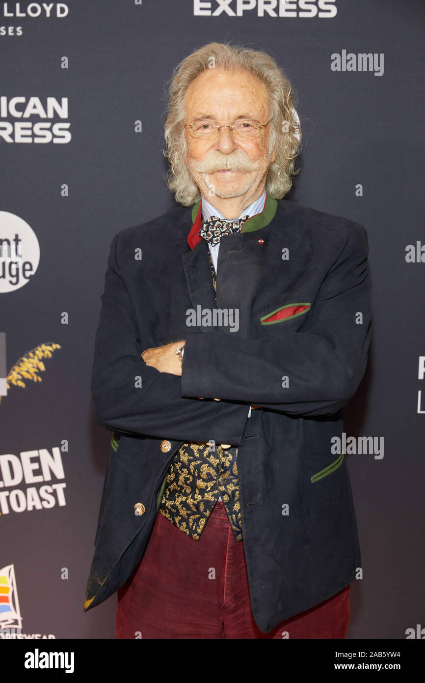 Hamburg, Deutschland. 25 Nov, 2019. Jean Pütz, Journalist, kommt zu dem ...