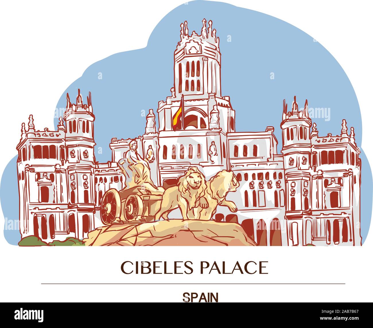 Palacio cultural Stock-Vektorgrafiken kaufen - Alamy