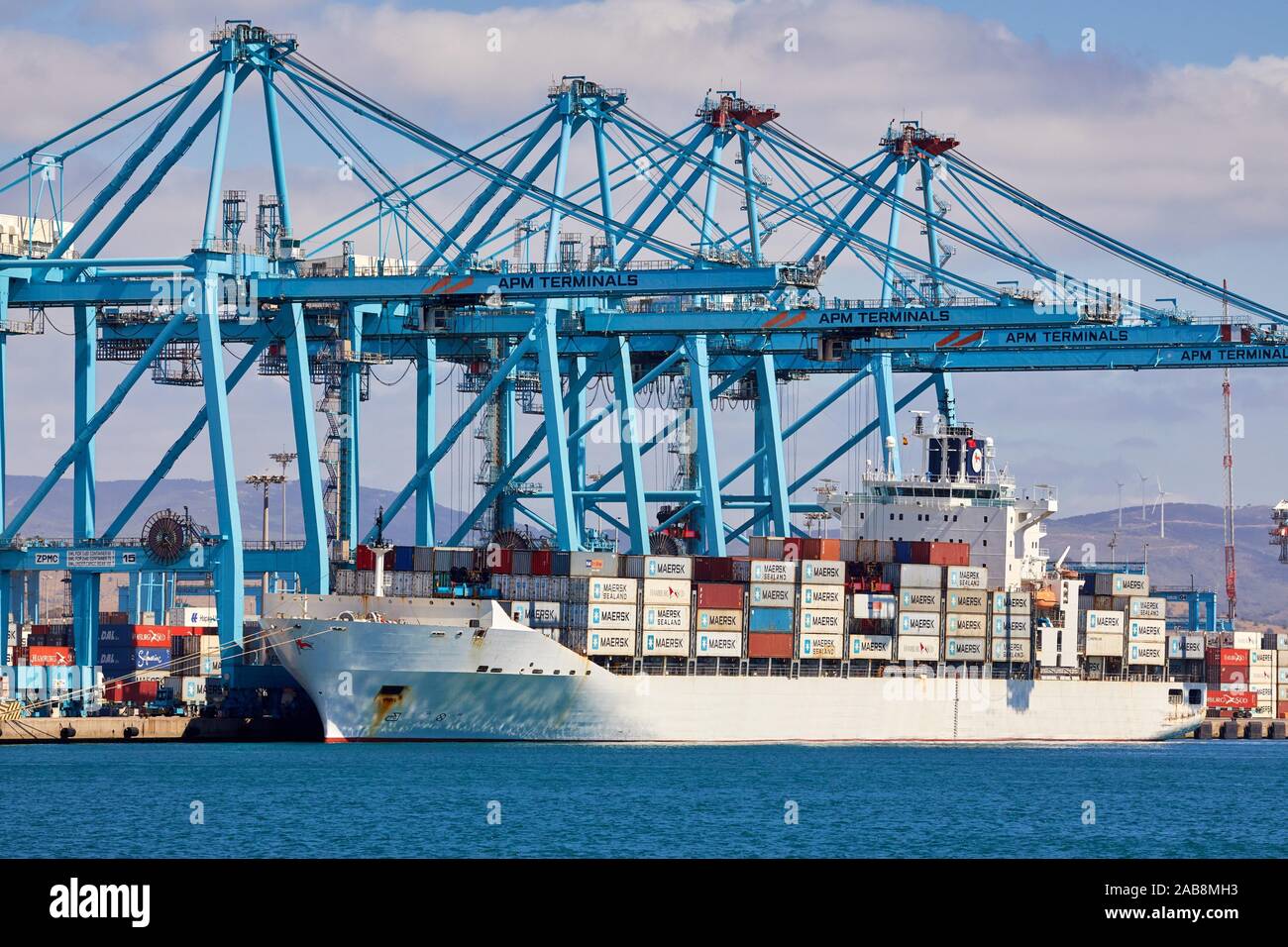 Container Hafen Port Stockfotos und -bilder Kaufen - Alamy