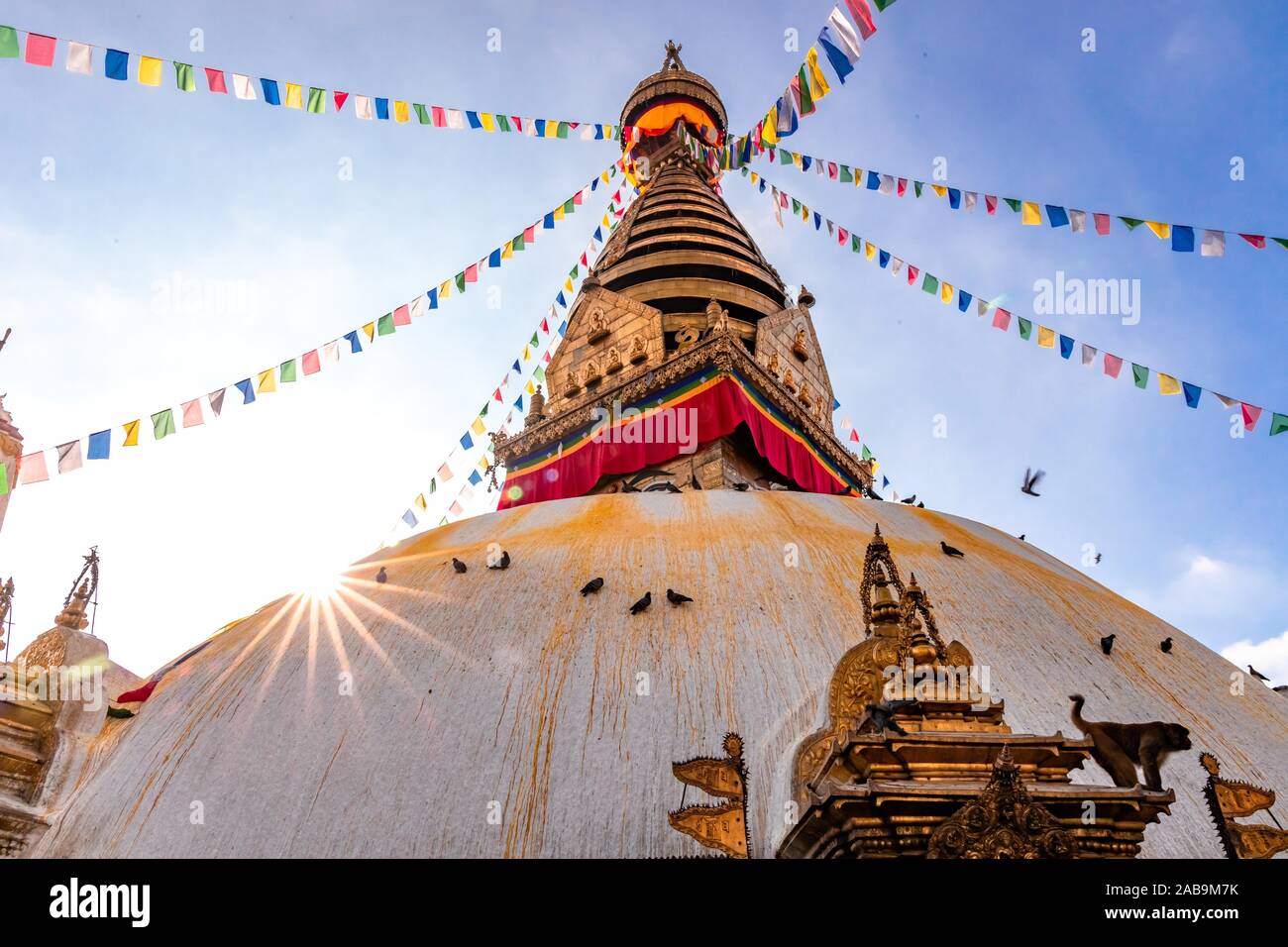 Affentempel in nepal -Fotos und -Bildmaterial in hoher Auflösung – Alamy