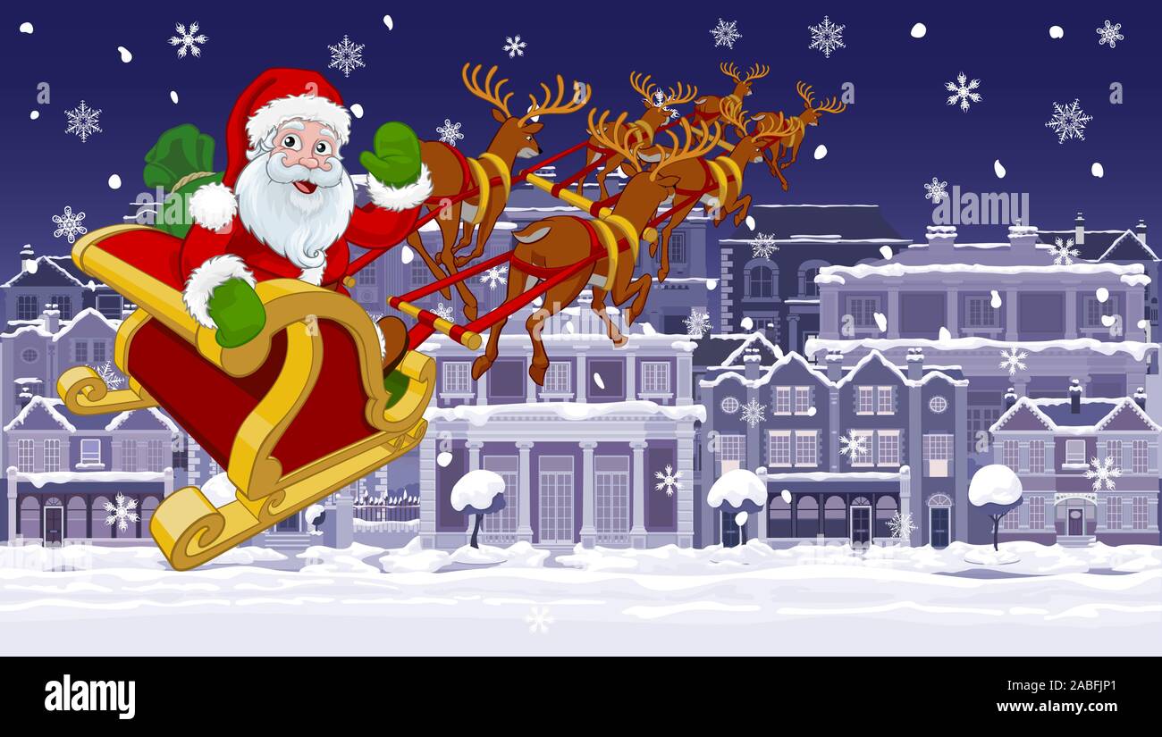 Santaclaus schlitten -Fotos und -Bildmaterial in hoher Auflösung – Alamy