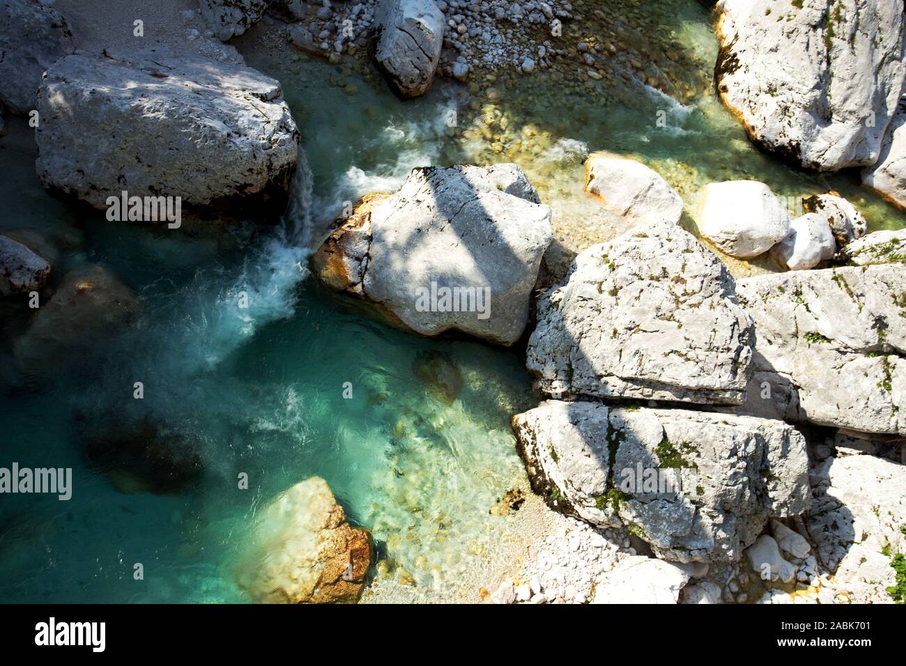 Soca tal bovec isonzo -Fotos und -Bildmaterial in hoher Auflösung – Alamy