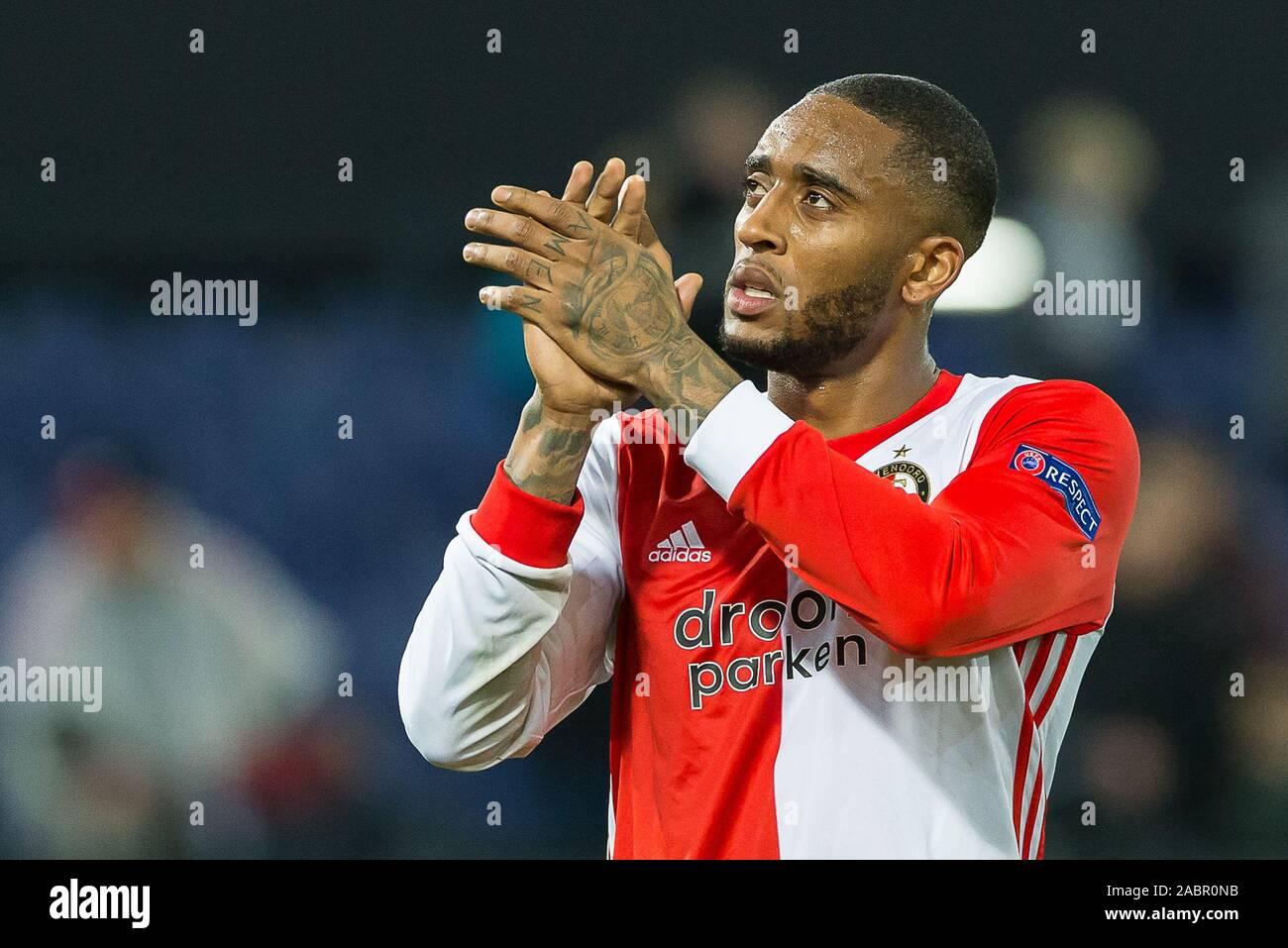 28. november 2019 Rotterdam, Niederlande Soccer Europe League Feyenoord ...