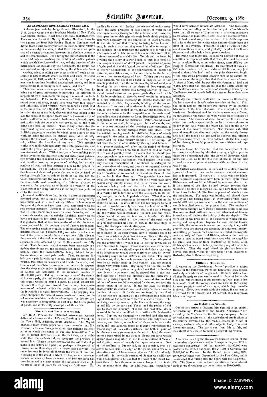 Wichtiger schuhmaschinenpatentfall -Fotos und -Bildmaterial in hoher ...