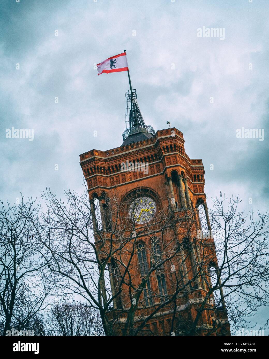 Berlin Bear Flag Stockfotos und -bilder Kaufen - Alamy