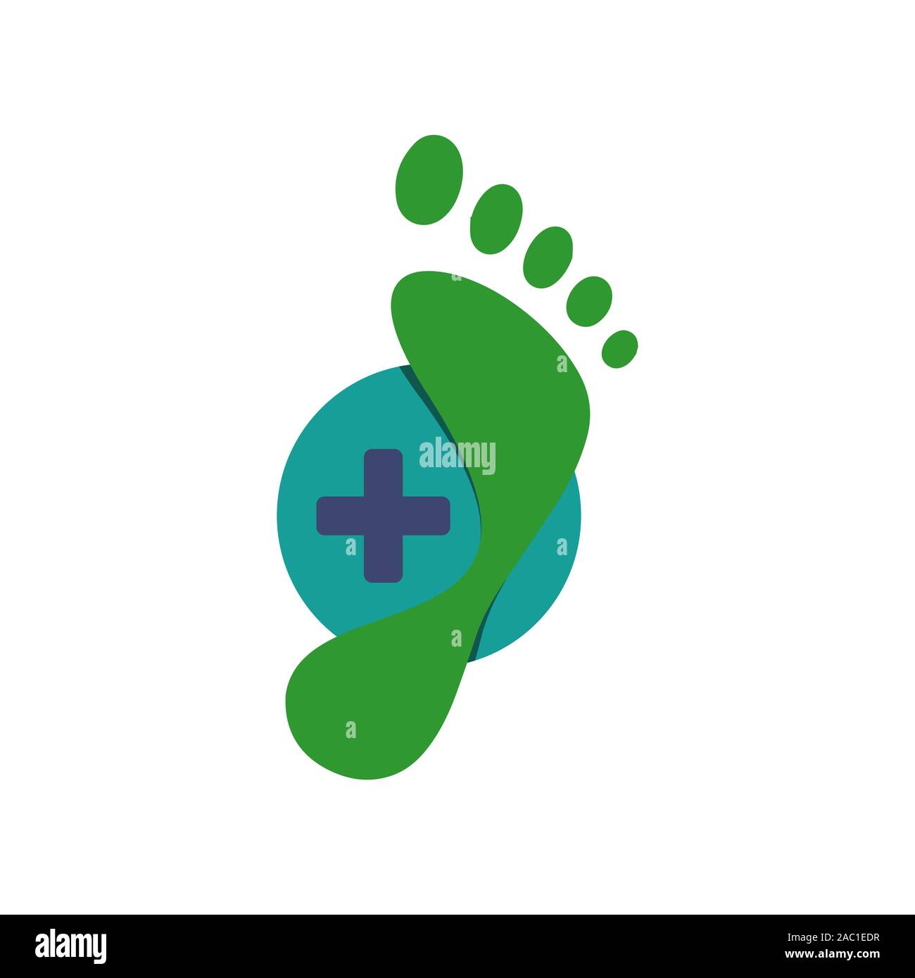Fuß logo Stock-Vektorgrafiken kaufen - Alamy