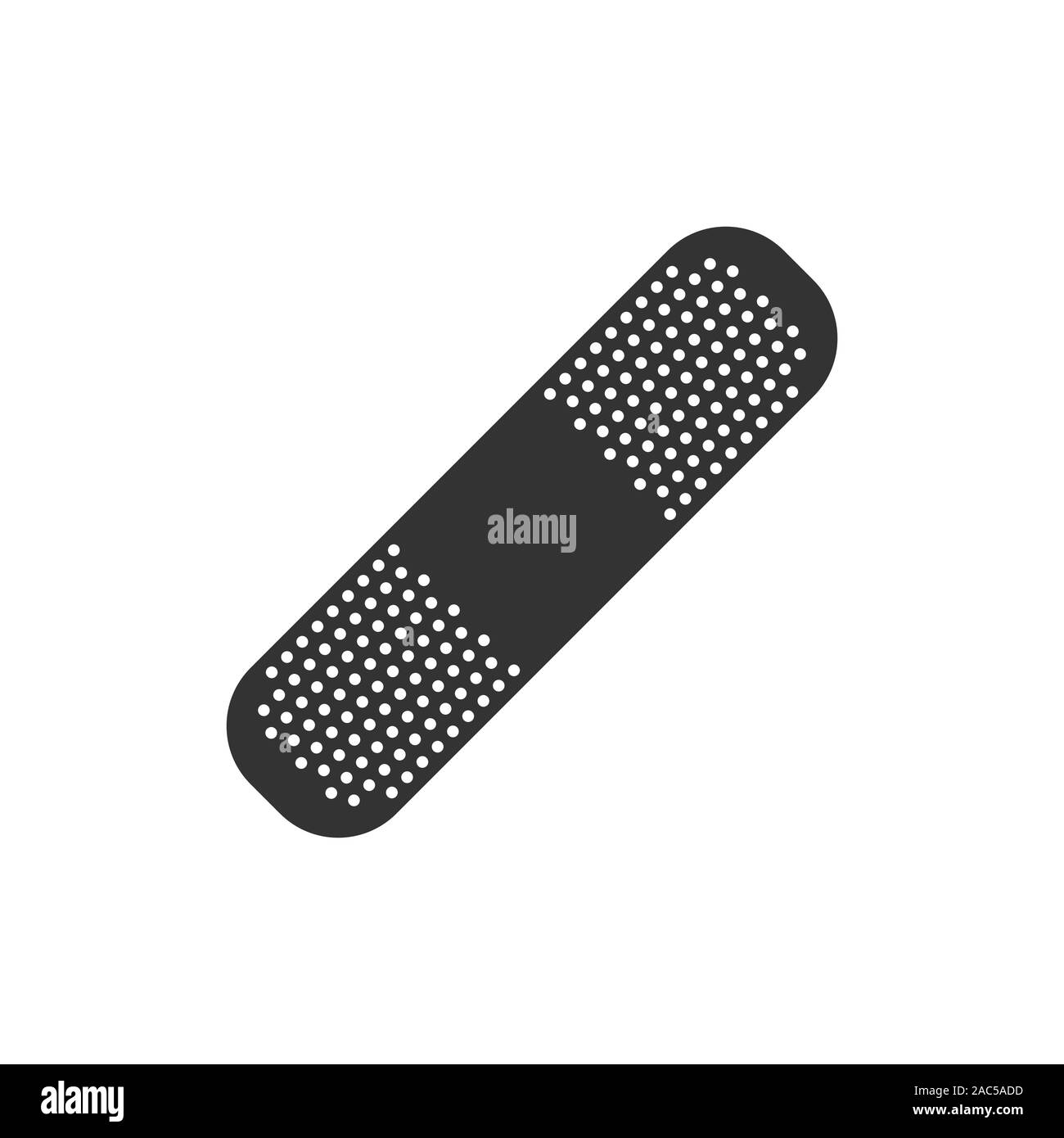 Verband Symbol im flachen Stil. Gips Vector Illustration auf weißem ...