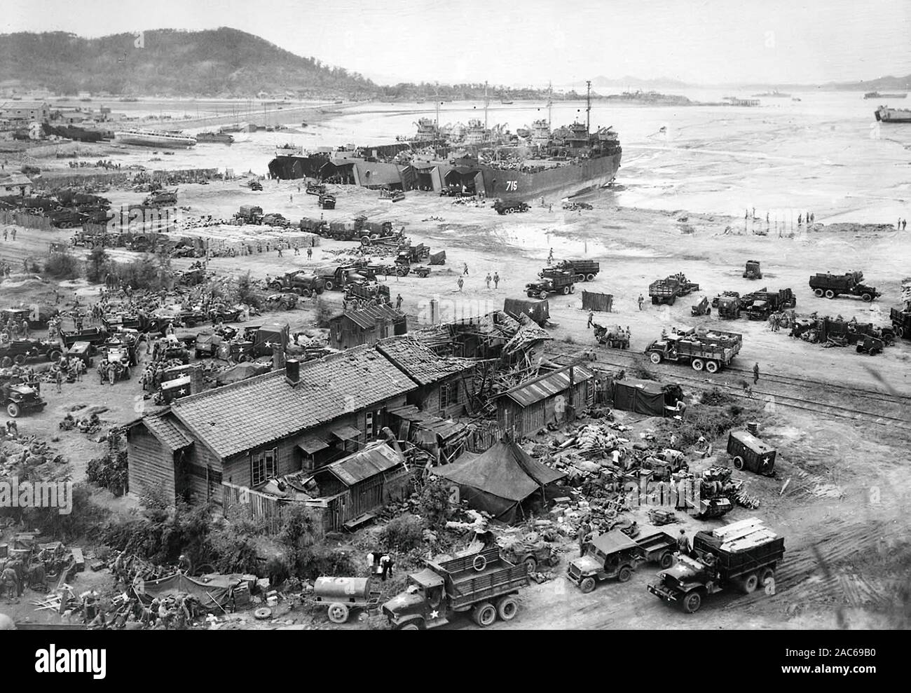 Der Koreakrieg in seltenen Foto, 1951-1953 Stockfotografie - Alamy