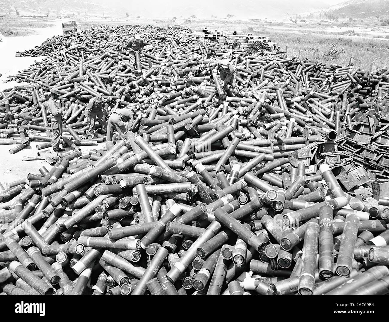 Der Koreakrieg in seltenen Foto, 1951-1953 Stockfotografie - Alamy