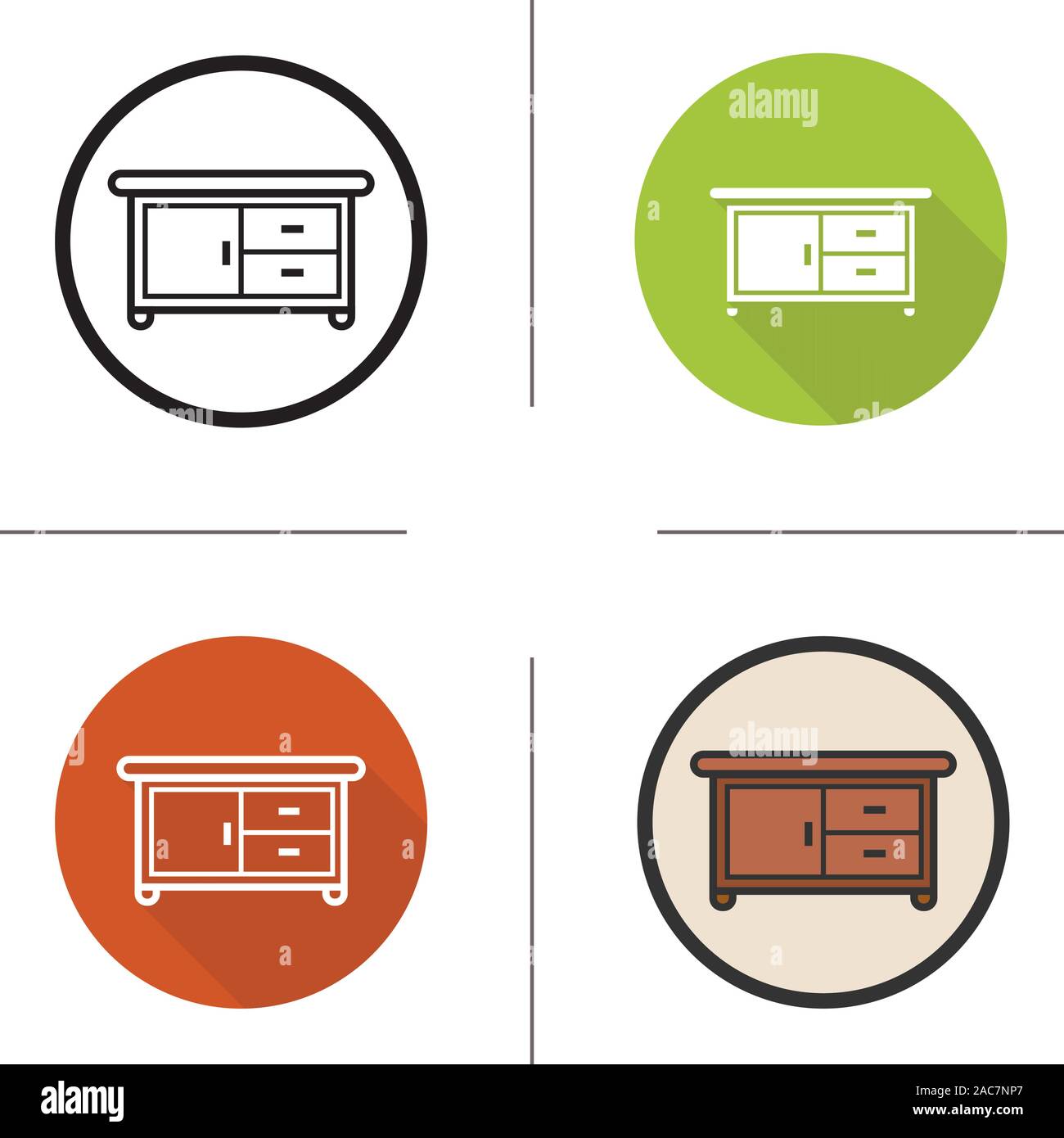 Möbel stile Stock-Vektorgrafiken kaufen - Seite 2 - Alamy