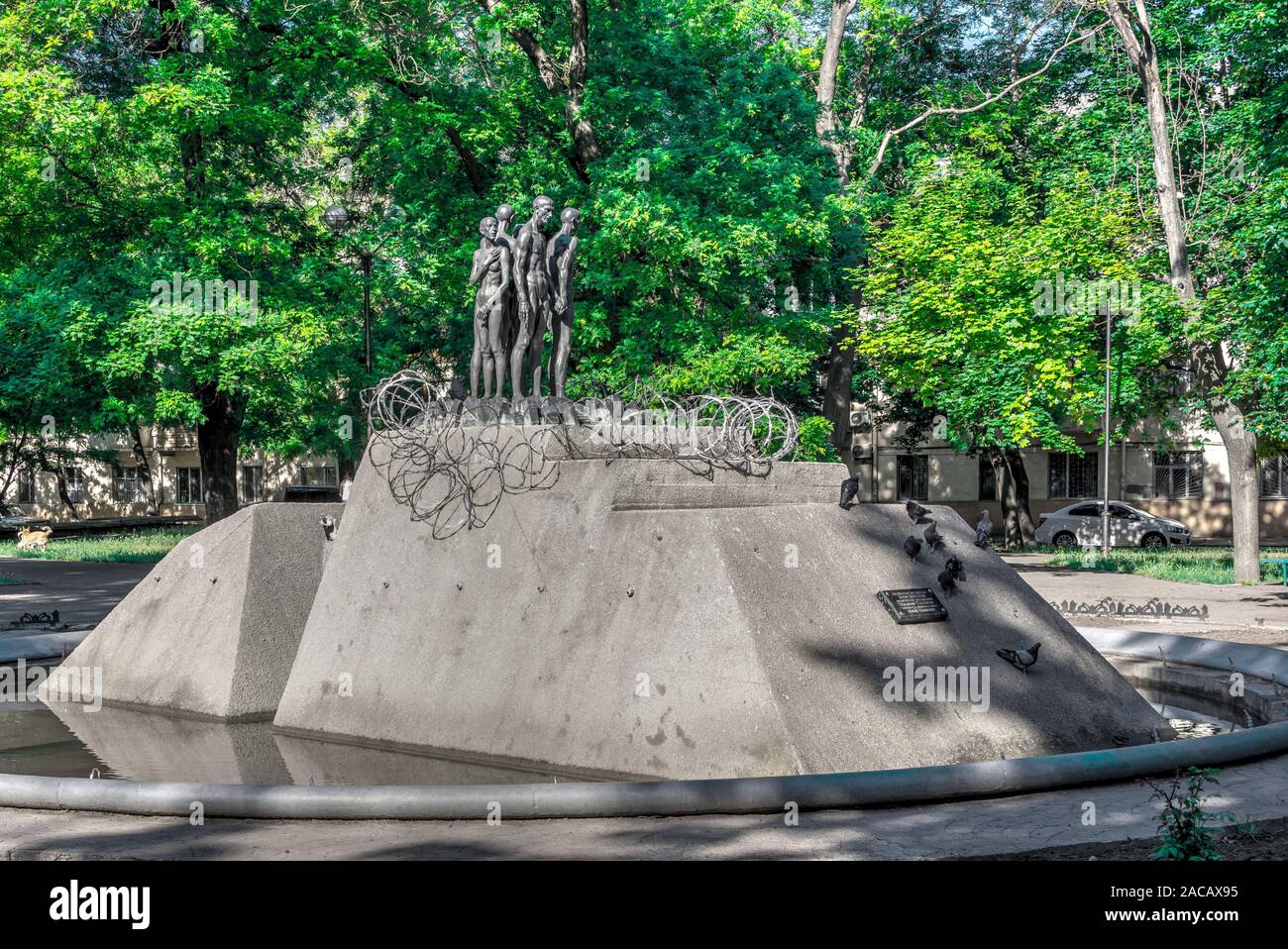 Odessa, Ukraine - 05.24.2019. Holocaust Denkmal zu Ehren der Erinnerung ...