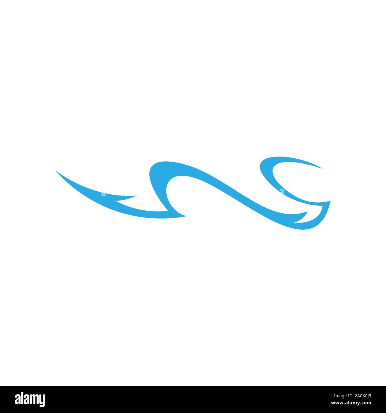 Wave logo Stock-Vektorgrafiken kaufen - Alamy