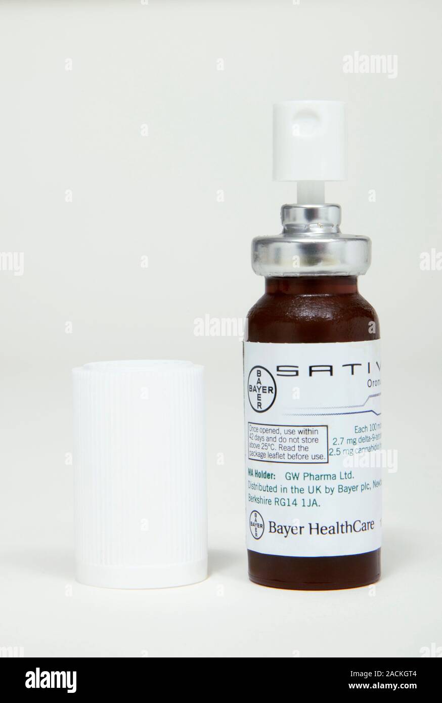 Sativex Multiple-Sklerose-Medikaments. Sativex ist ein Cannabinoid ...
