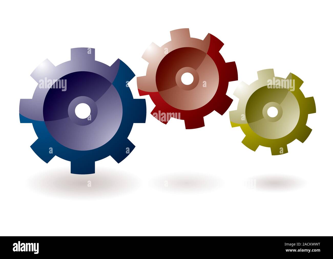 Cog icon Ausgeschnittene Stockfotos und -bilder - Alamy