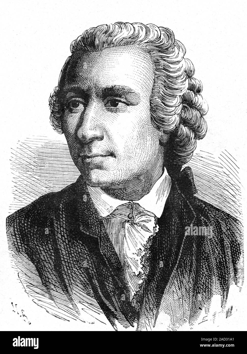 Leonhard Euler (1707-1783). 1865 Abbildung der Schweizer Mathematiker ...