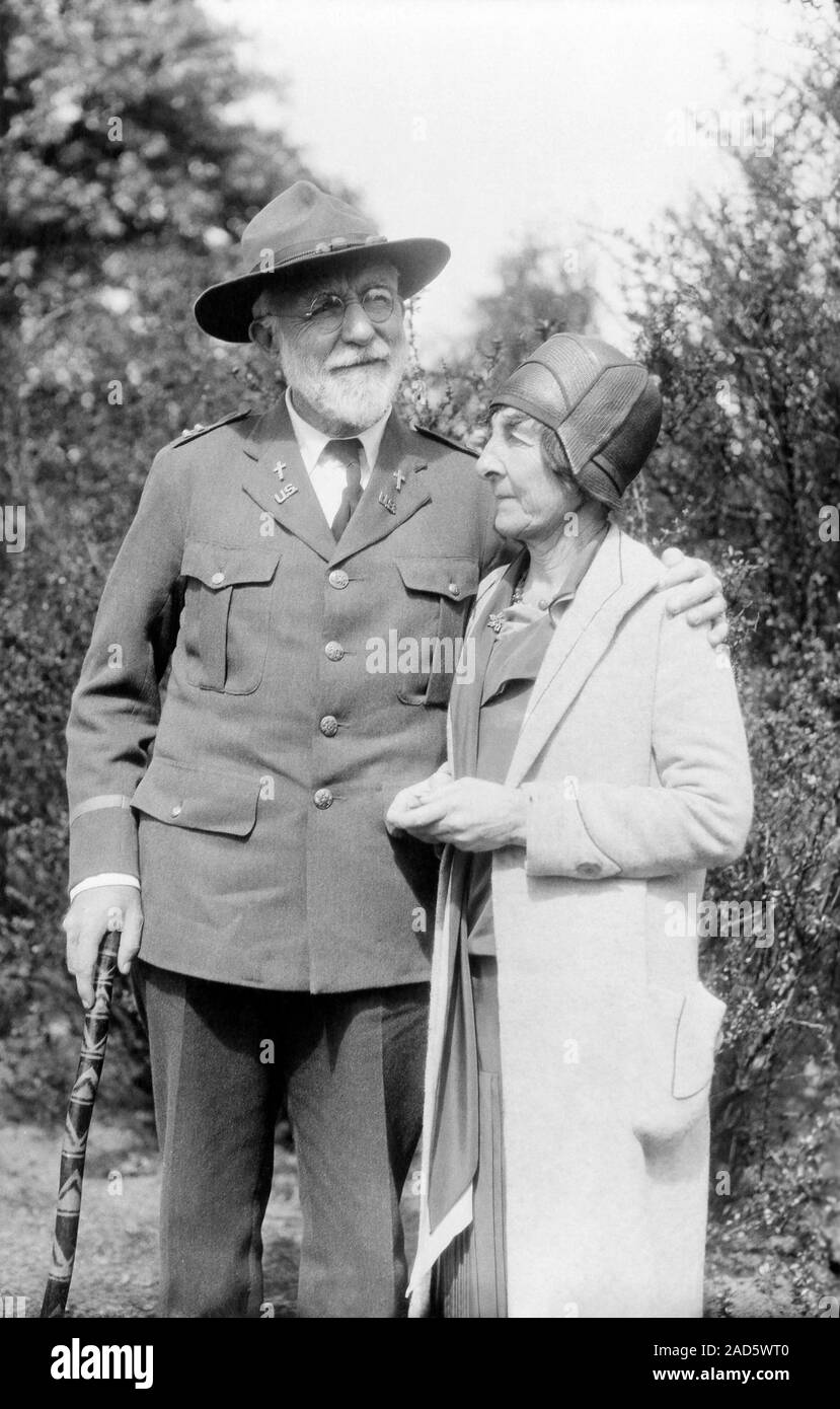 Maria starke Clemens (1873-1968), amerikanischer Botaniker und Anlage ...