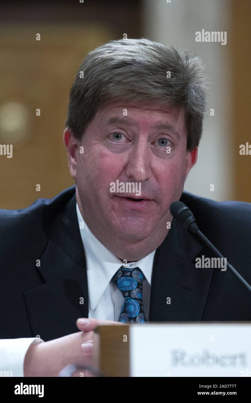 Washington, District of Columbia, USA. 3. Dezember, 2019. Robert Feitel ...