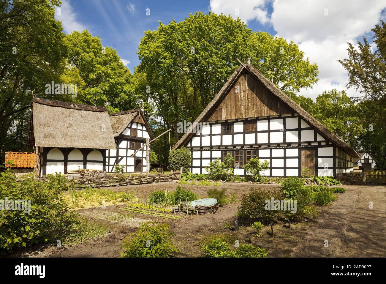 Museen Hof, Landwirte Homestead, das Open Air Museum, Rhaden, Nordrhein ...