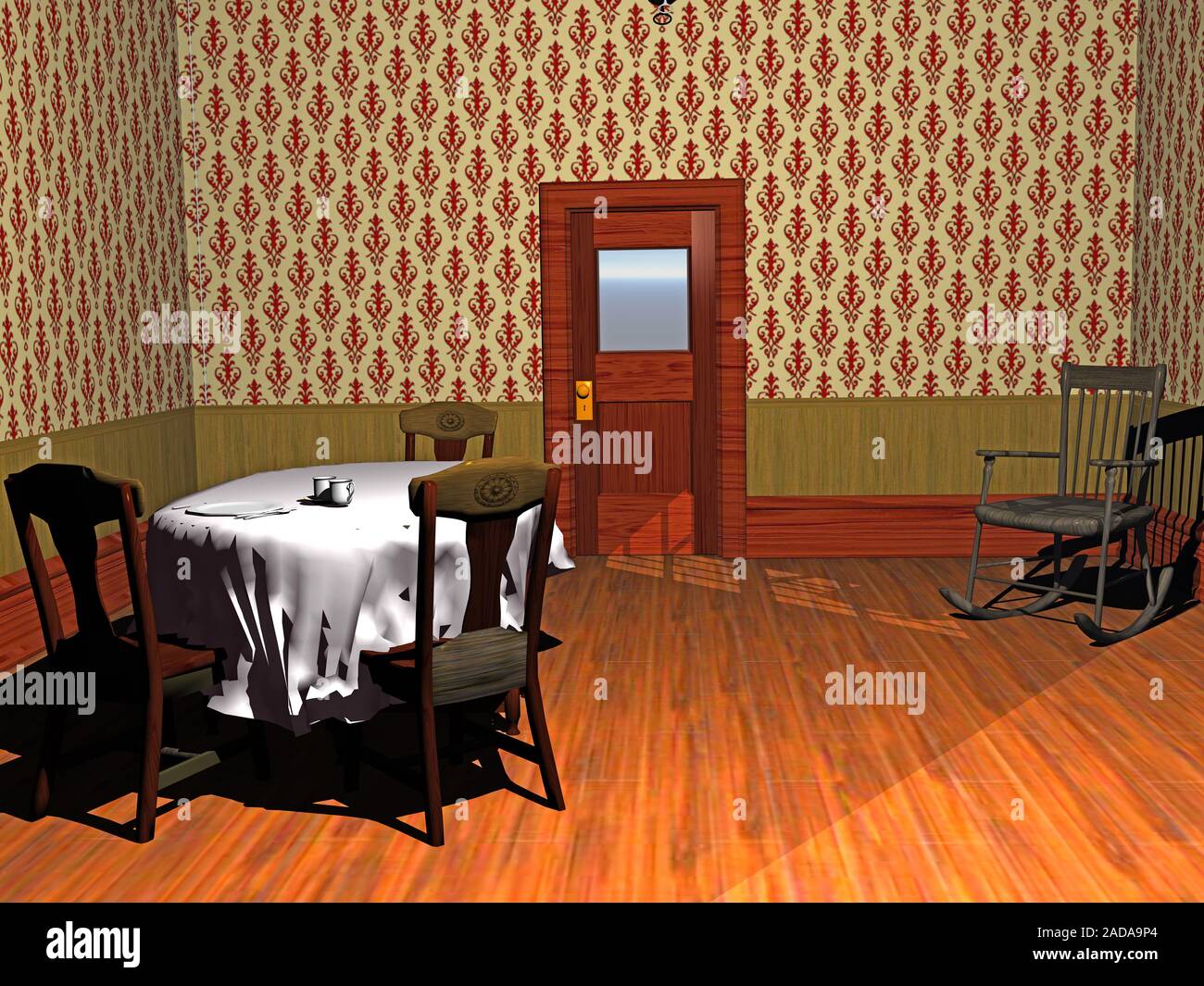 Old fashioned dining room -Fotos und -Bildmaterial in hoher Auflösung ...